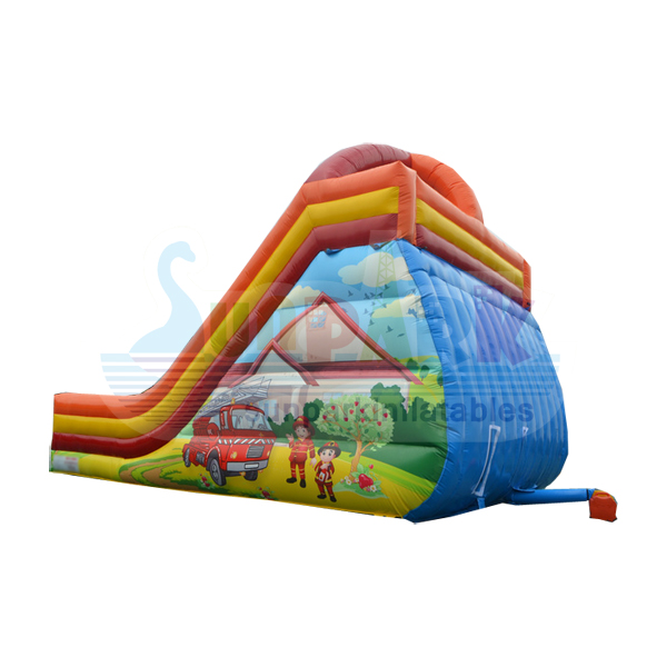Buy Inflatable Fire Truck Slide | Sunpark Inflatables