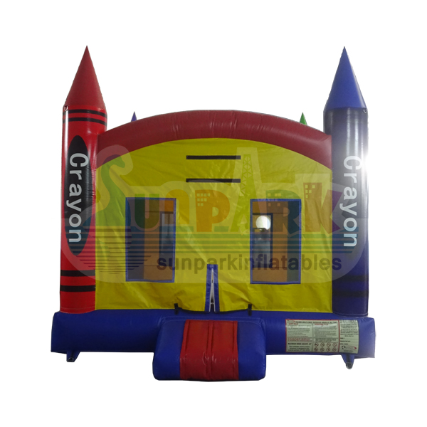 Bounce House Crayon